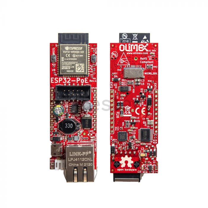 Olimex ESP32-POE - Vendita Online su ZioTester