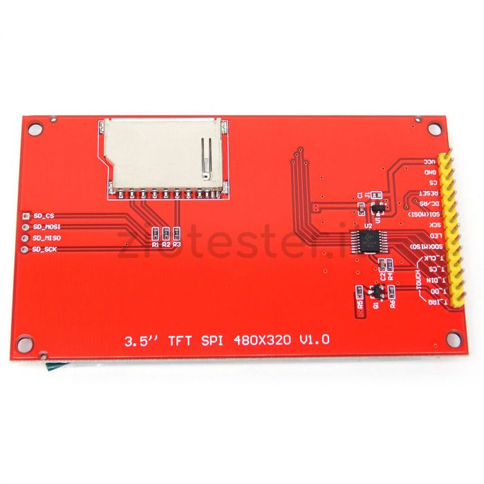 ILI9488 Display LCD TFT SPI 3.5" 320x480 65K colori - Vendita Online su ...