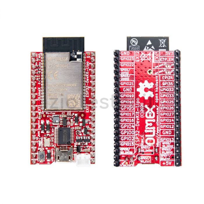 Olimex ESP32-WROVER-DevKit-Lipo - Vendita Online su ZioTester Olimex ESP32-WROVER-DevKit-Lipo - Vendita Online su ZioTester