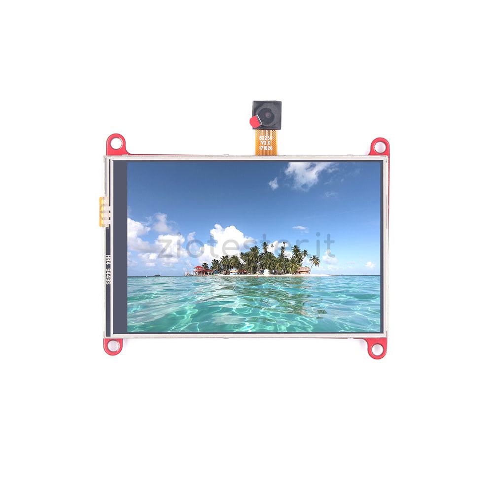 ESP32 Touch Panel 3,5" con Controller, Webcam e Touch Screen Resistivo ...