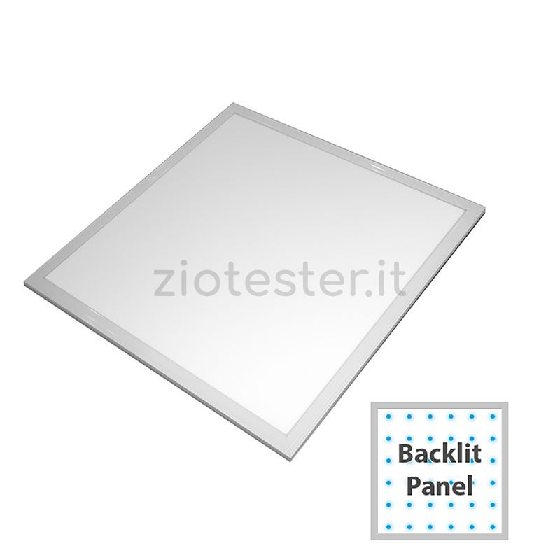 Pannello LED 40W 60x60 cm | Aquista su ZioTester.it