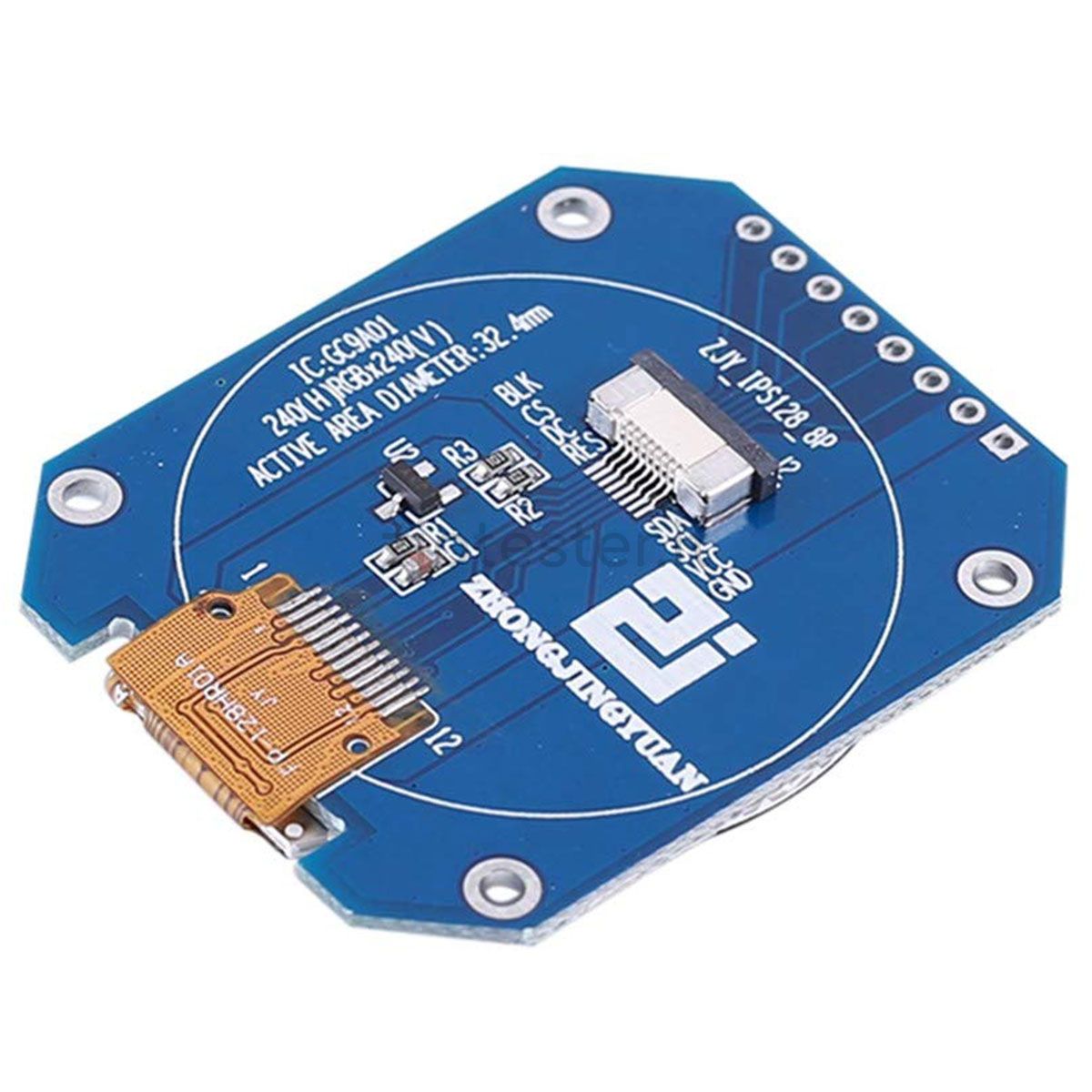 ST7789 Display TFT Round Screen - Vendita Online su ZioTester